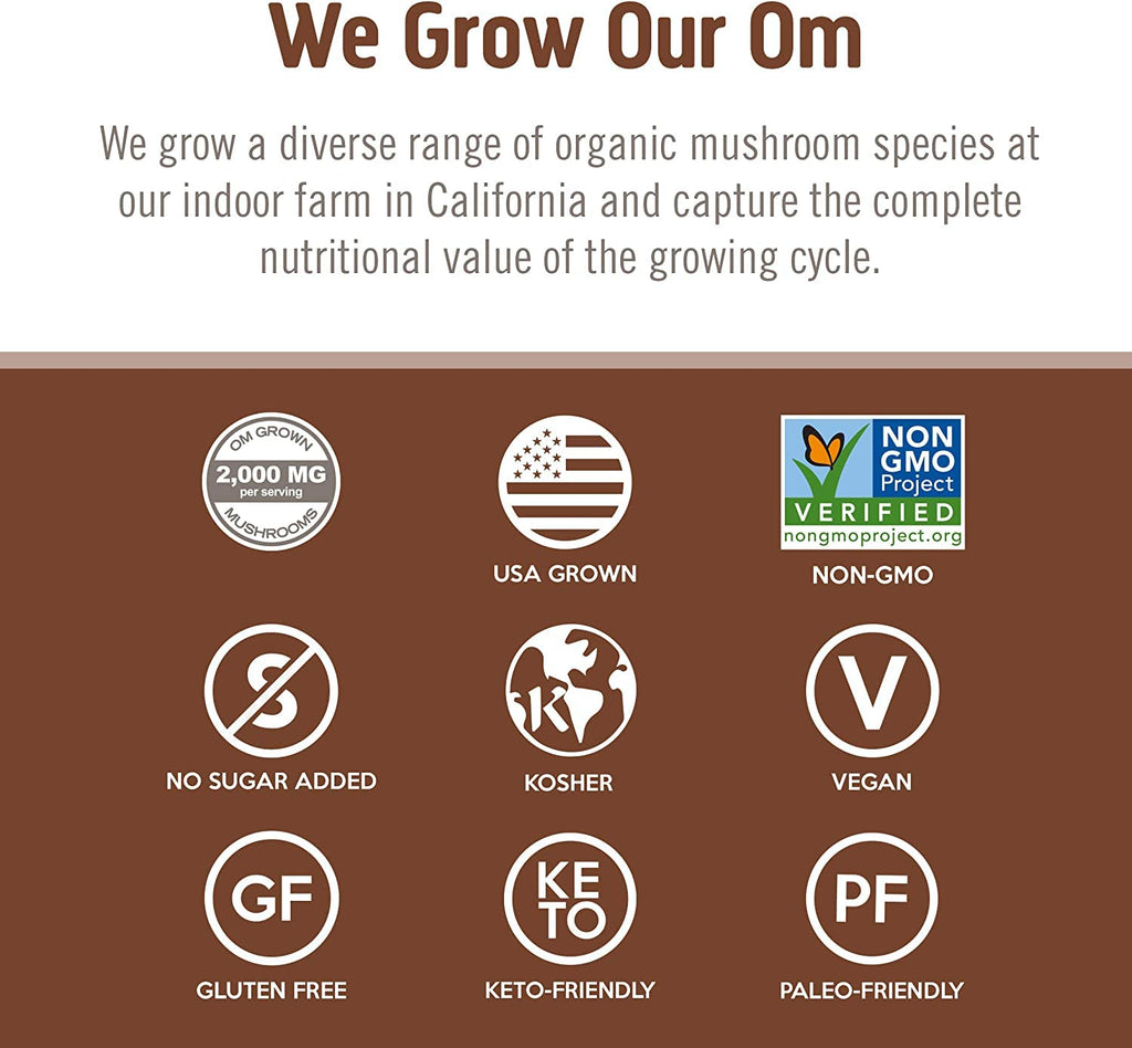 OM Mushroom adaptogen for daily wellness