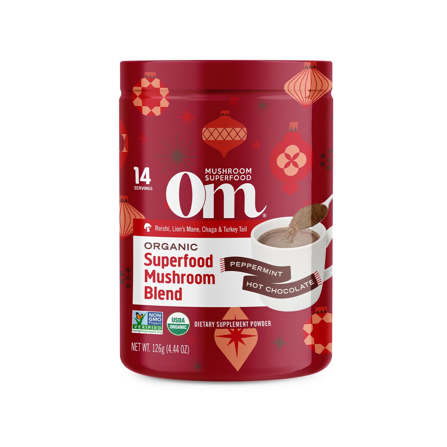 OM Mushroom hot chocolate blend