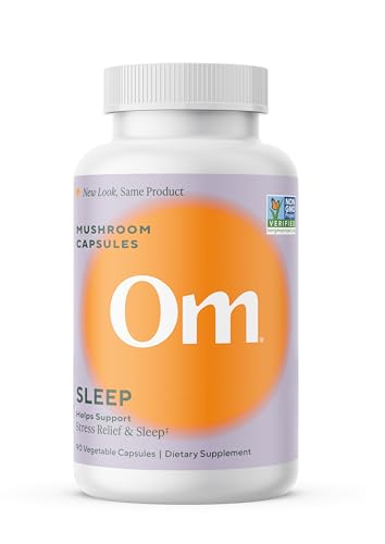 OM Mushroom Sleep Capsules for relaxation