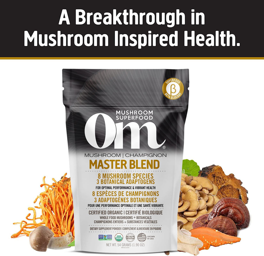 Om Mushroom Superfood blend benefits