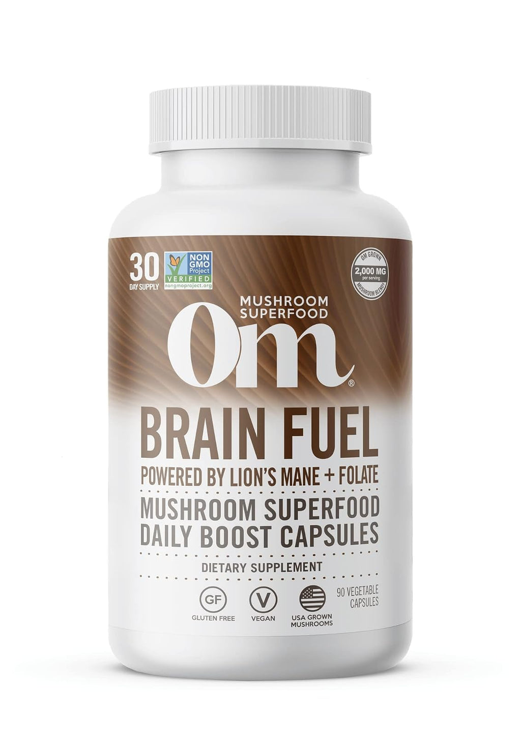 OM Mushroom Superfood brain health capsules