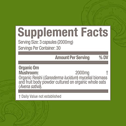 OM Mushroom Superfood capsules