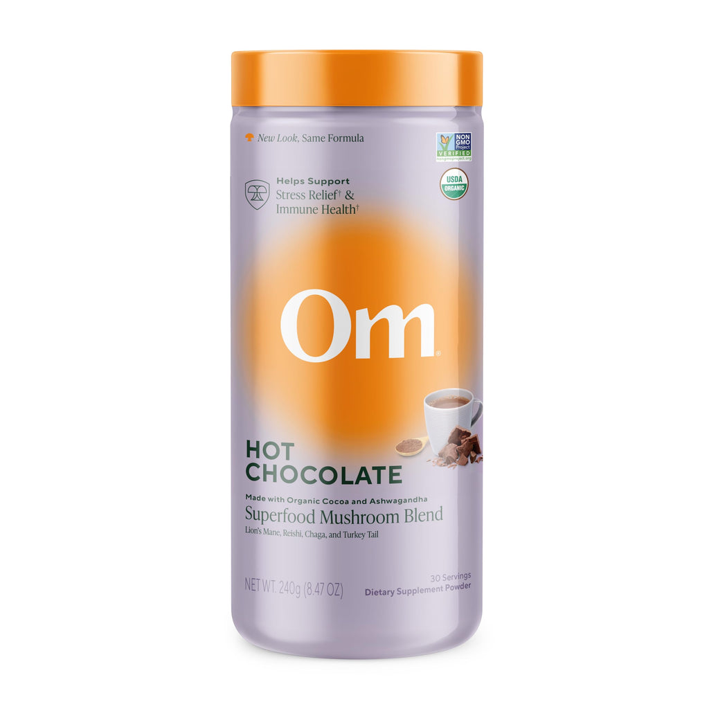 OM MUSHROOM SUPERFOOD hot chocolate blend