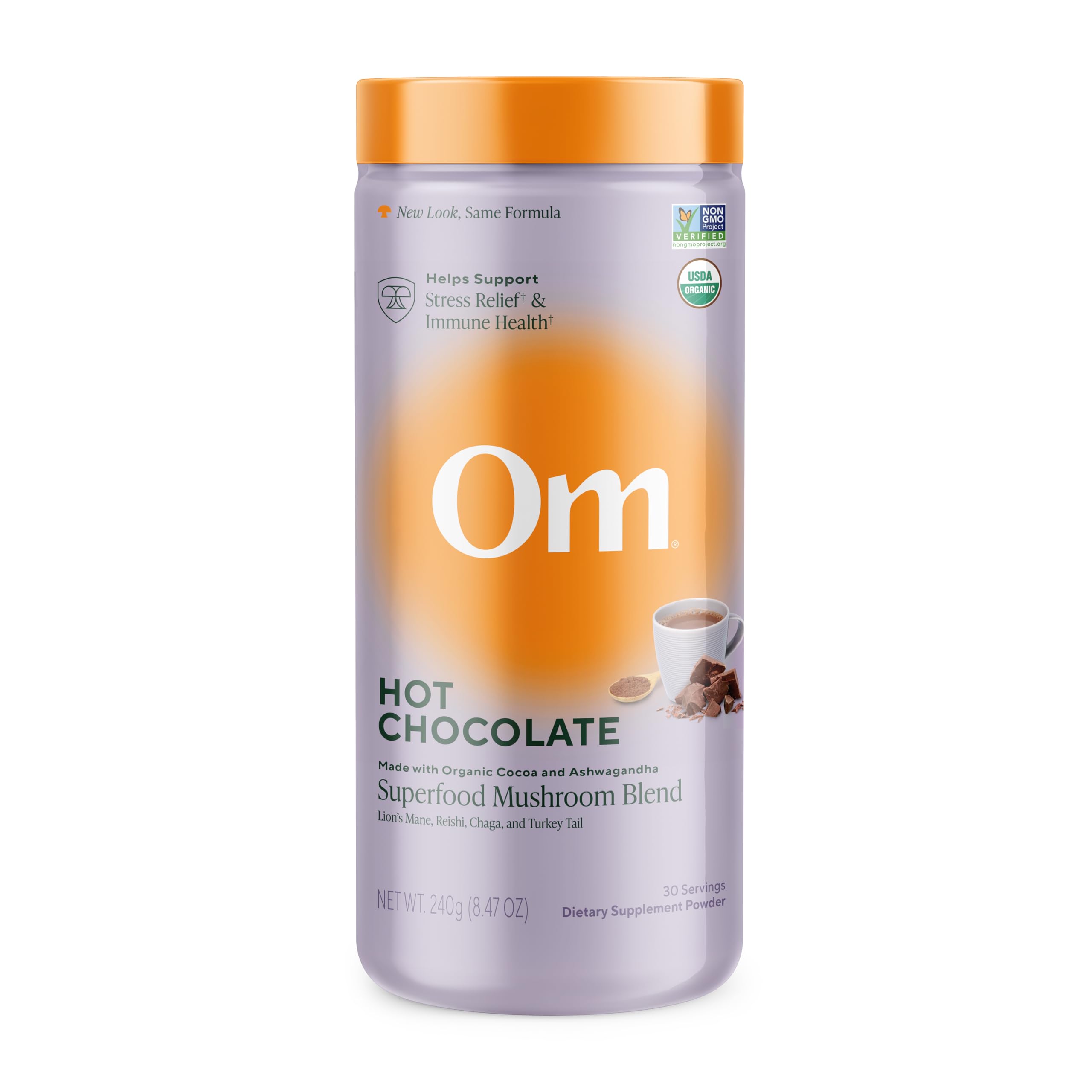 OM MUSHROOM SUPERFOOD hot chocolate blend