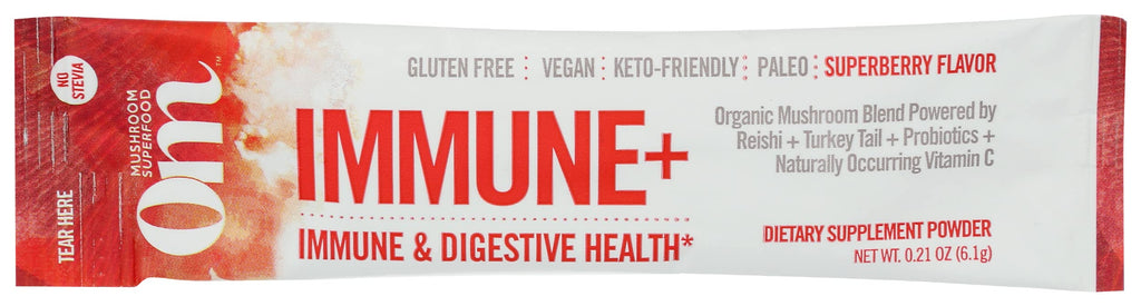 Om Mushroom Superfood Immune+ health boost