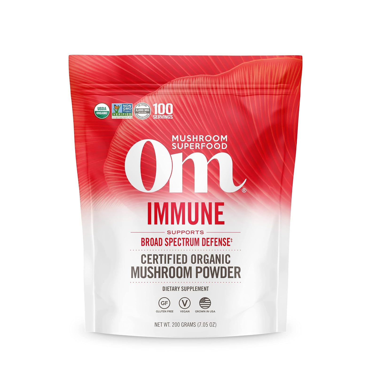 OM Mushroom Superfood immune support blend