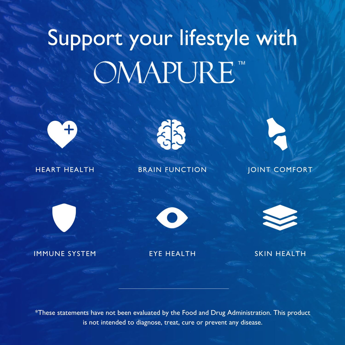 OMAPURE fish oil for daily nutrition