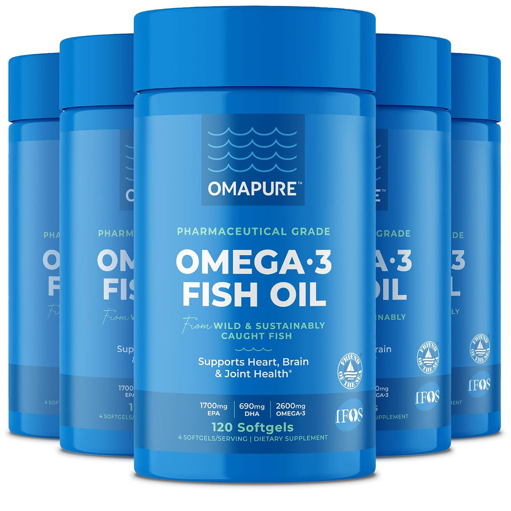 OMAPURE fish oil triple strength