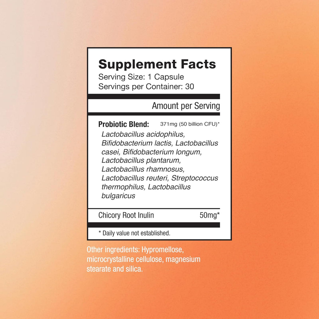 Omax prebiotic and probiotic blend