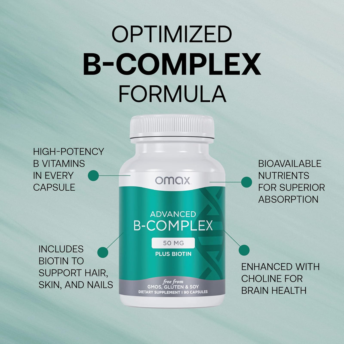 Omax3 B Complex immune support