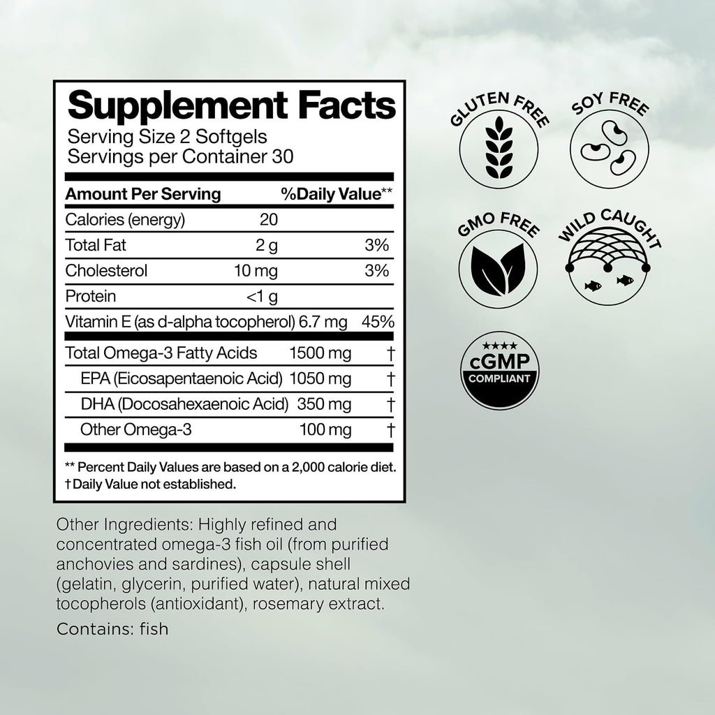 Omax3 fish oil for brain health
