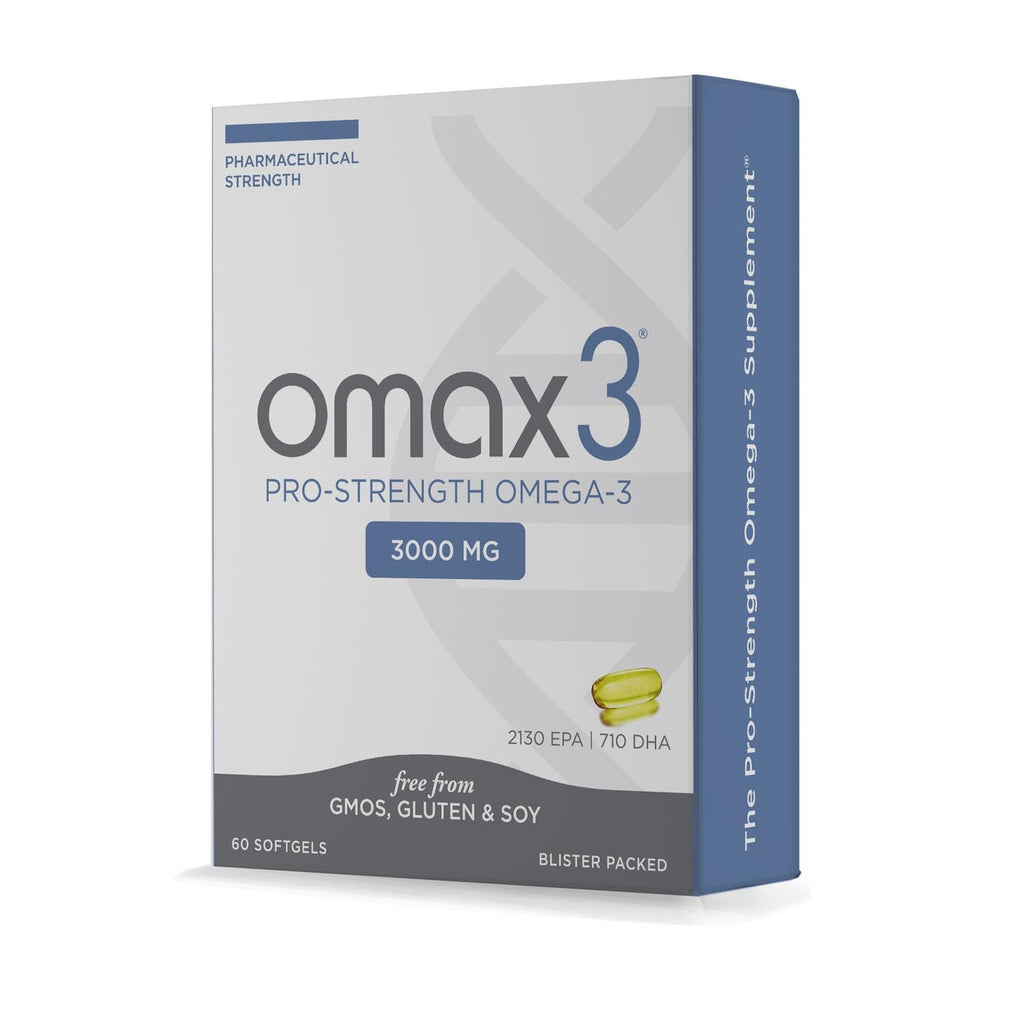 Omax3 fish oil softgels 3000 mg