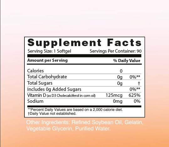 Omax3 vitamin D3 softgels for energy