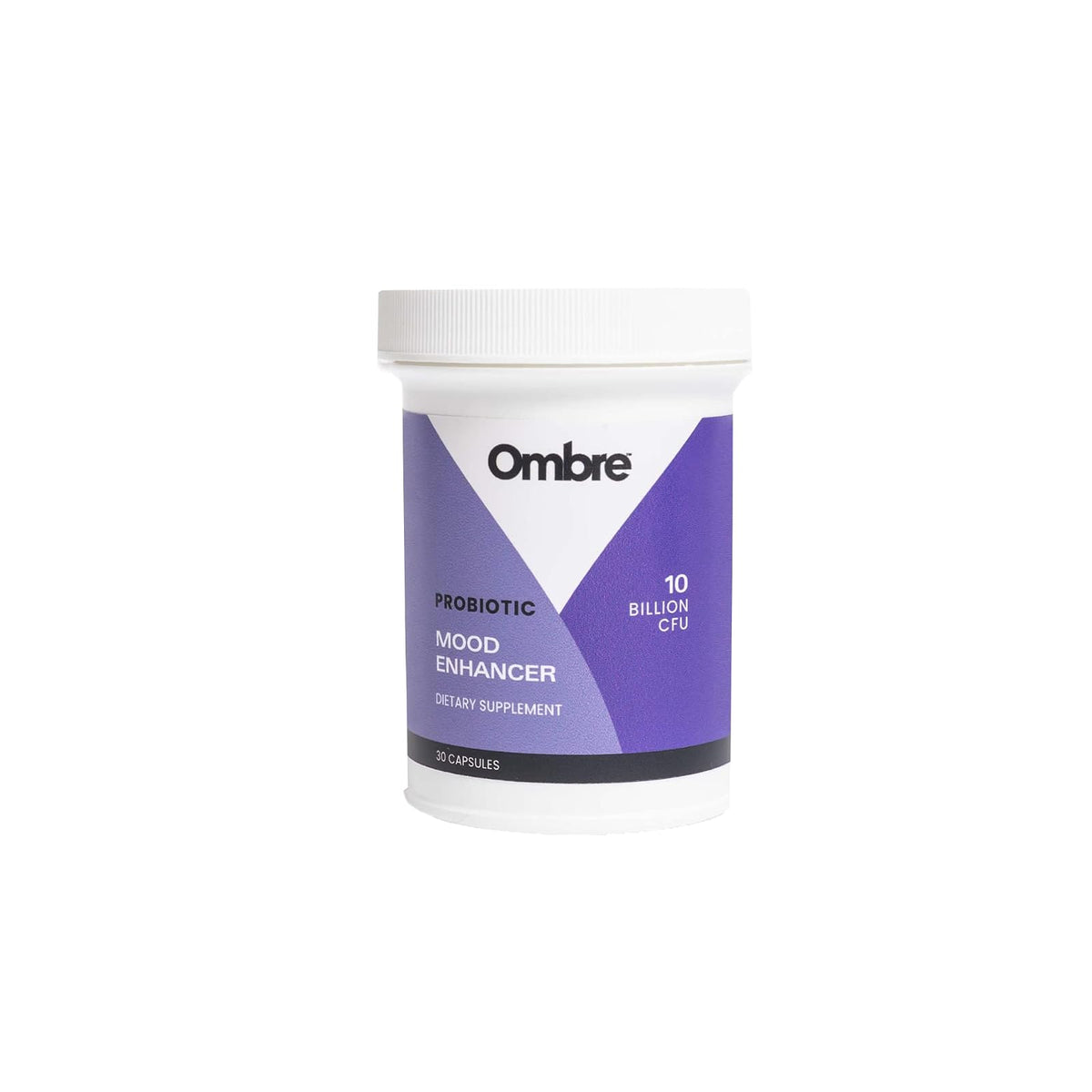 Ombre probiotic capsules for digestion