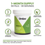 Ombre probiotics for digestive support