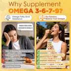 Omega 3-6-7-9 for immune support
