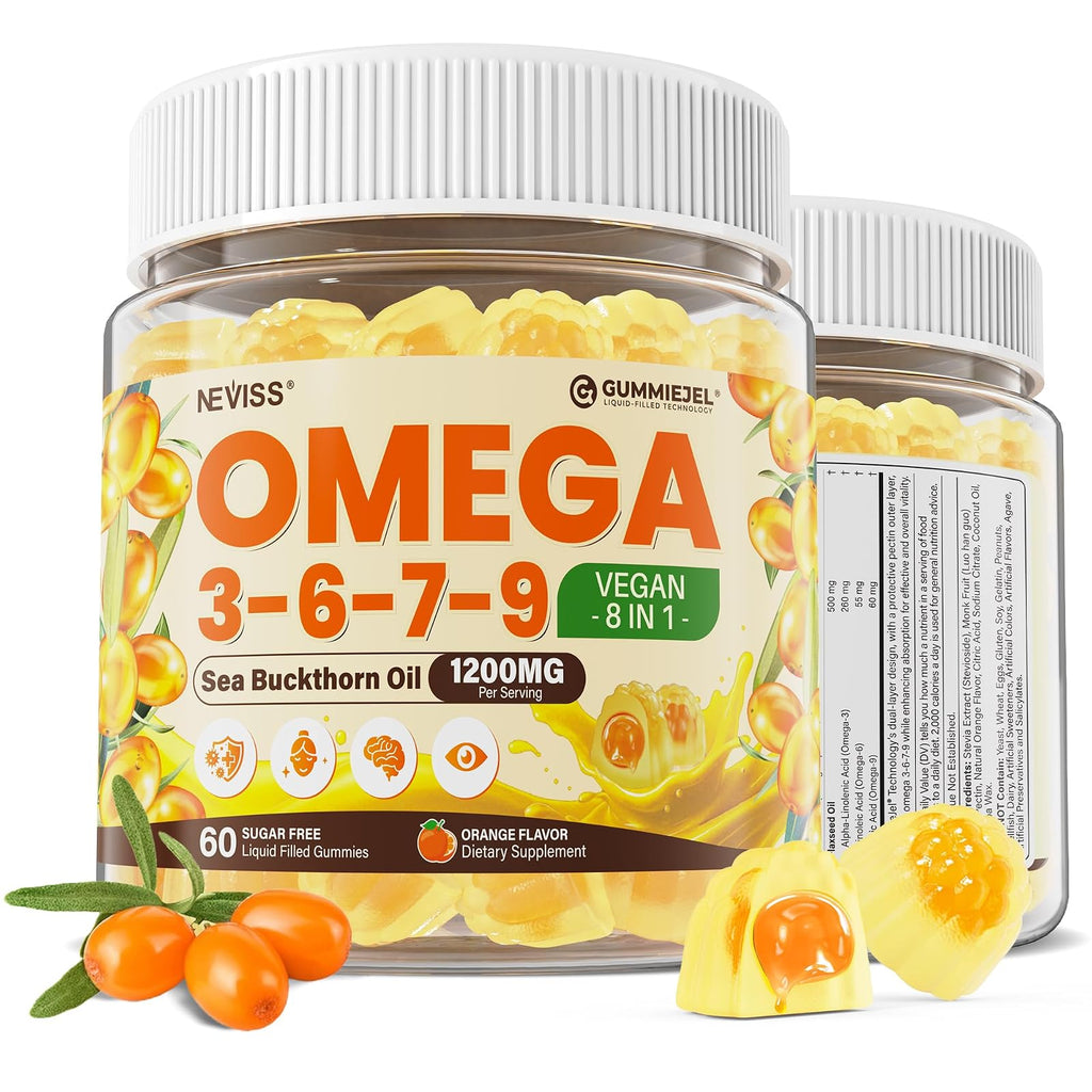 Omega 3 6 7 9 gummies for heart health