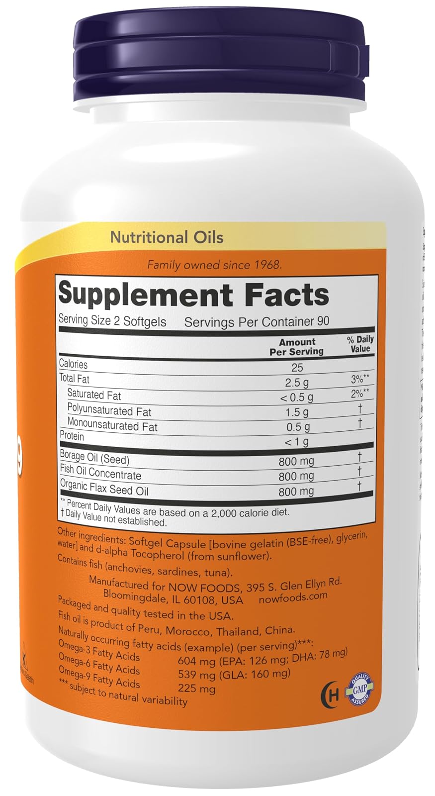 Omega 3-6-9 for heart health