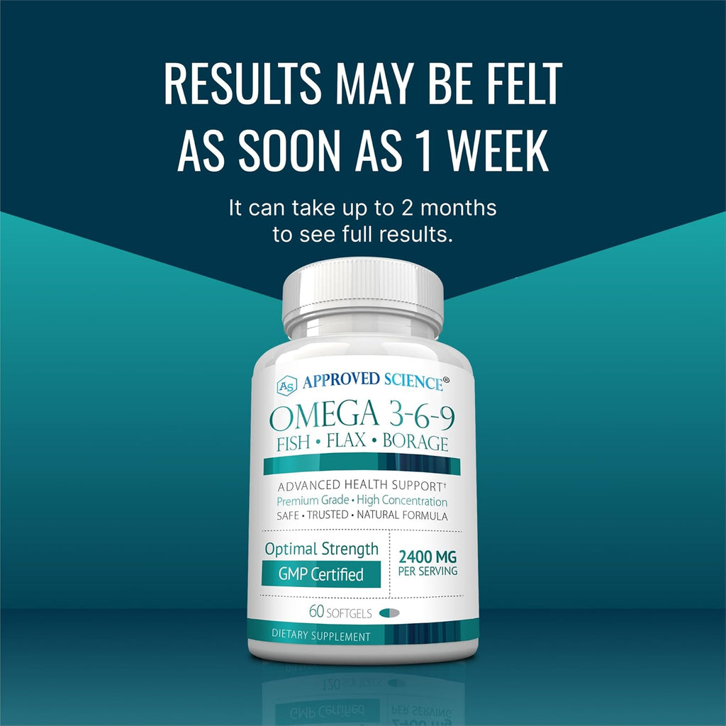 Omega 3-6-9 for overall vitality