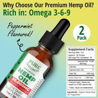 Omega 3-6-9 from hemp oil