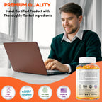Omega 3-6-9 gummies for brain support