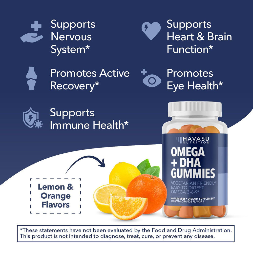 Omega 3-6-9 gummies for healthy skin