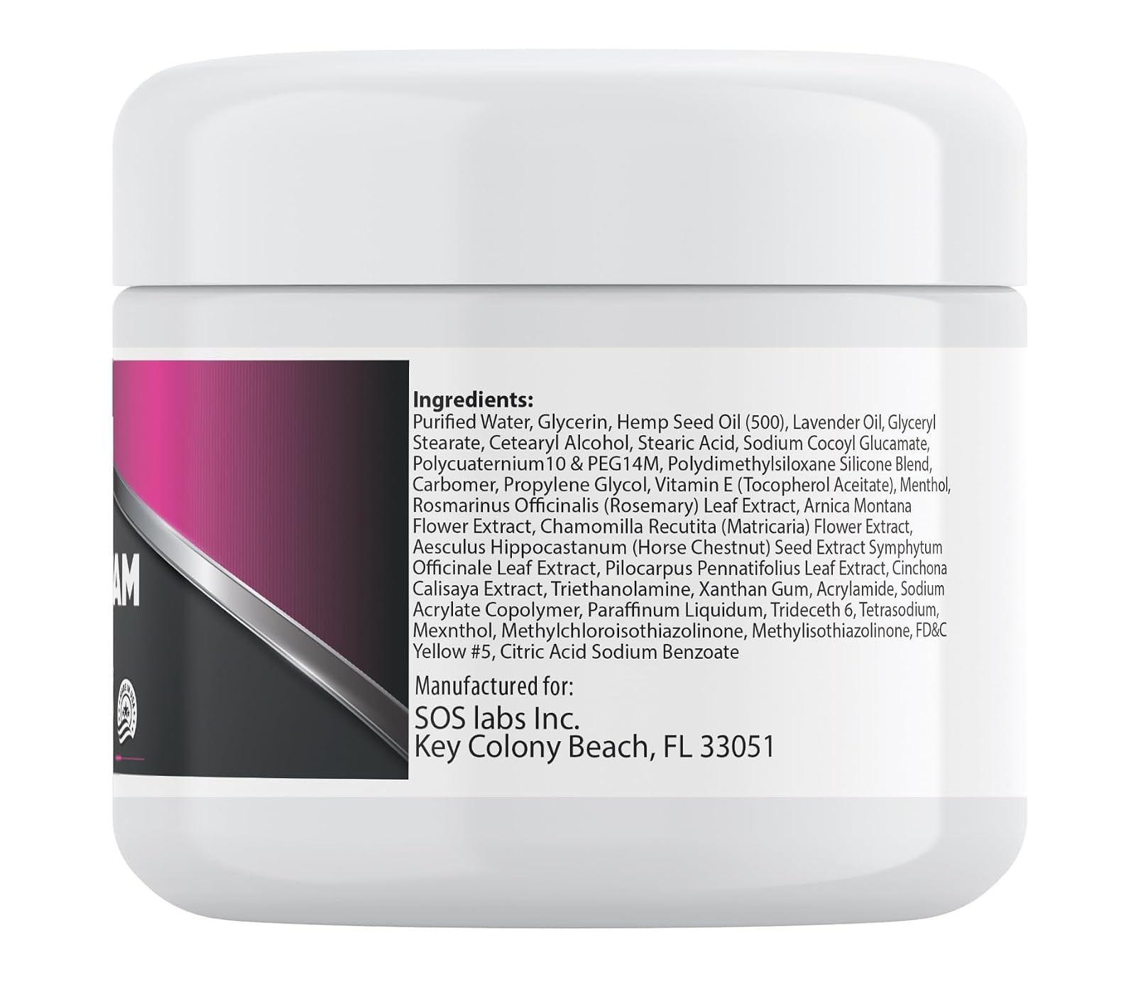 Omega 3-6-9 hemp cream for wellness