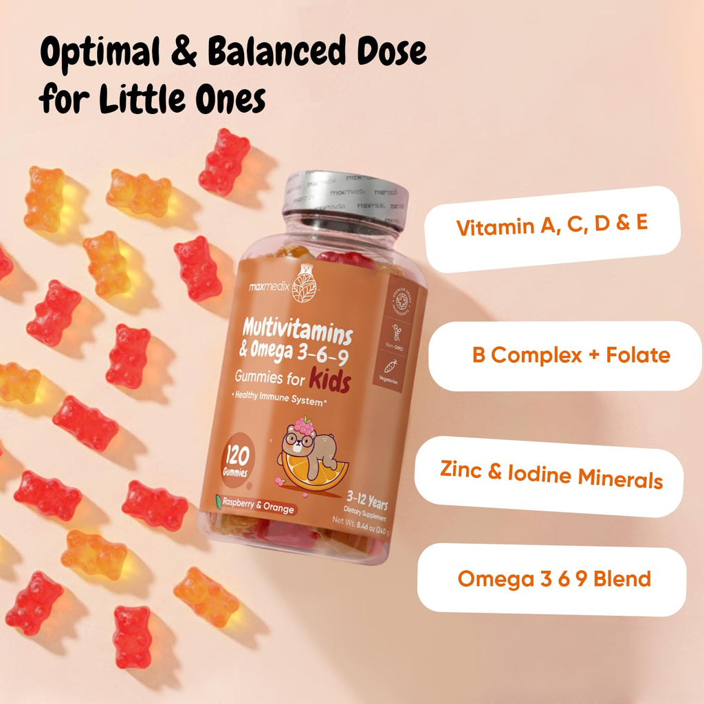 Omega 3 6 9 kids multivitamins
