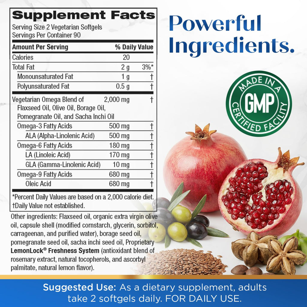 omega 3-6-9 softgels for health