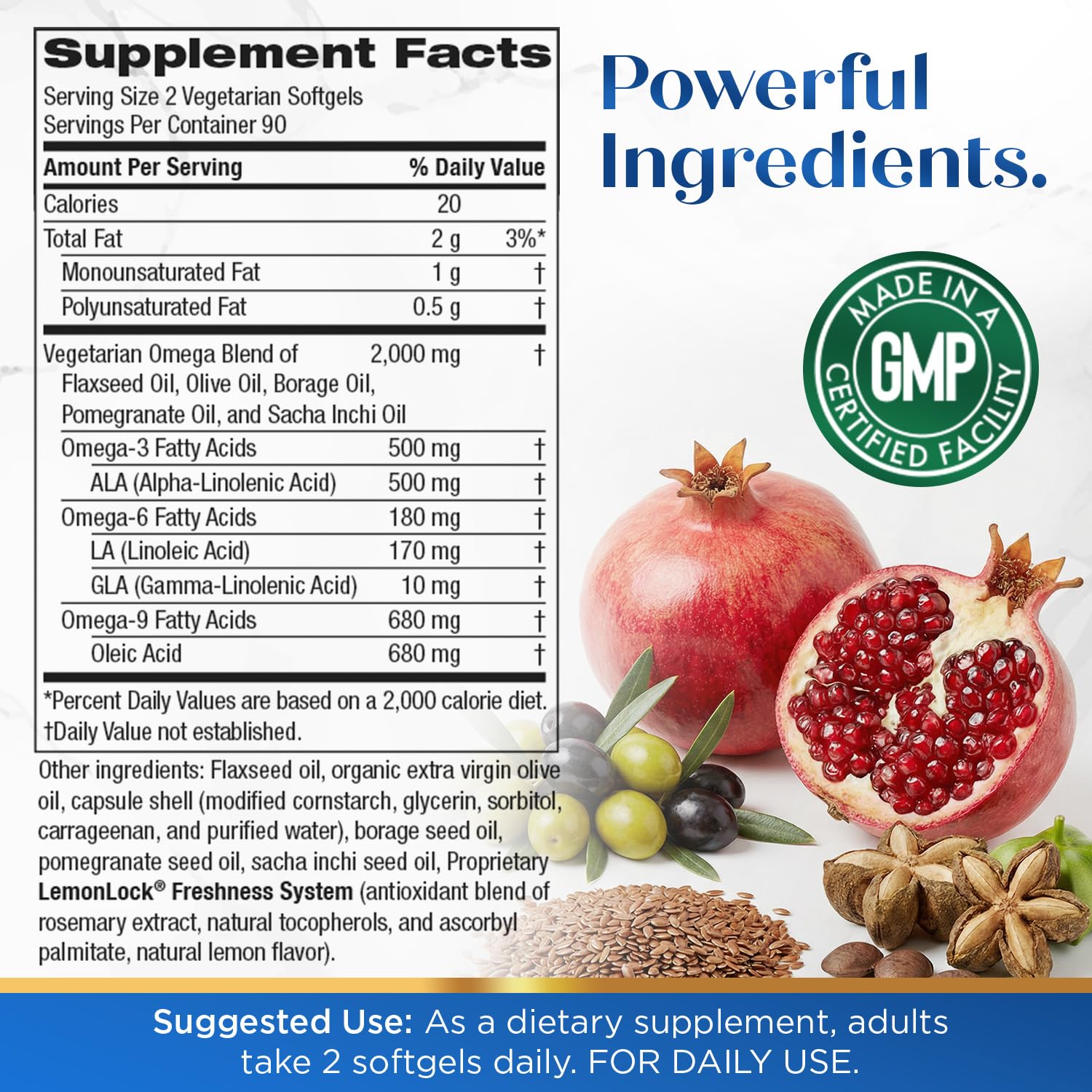 omega 3-6-9 softgels for health