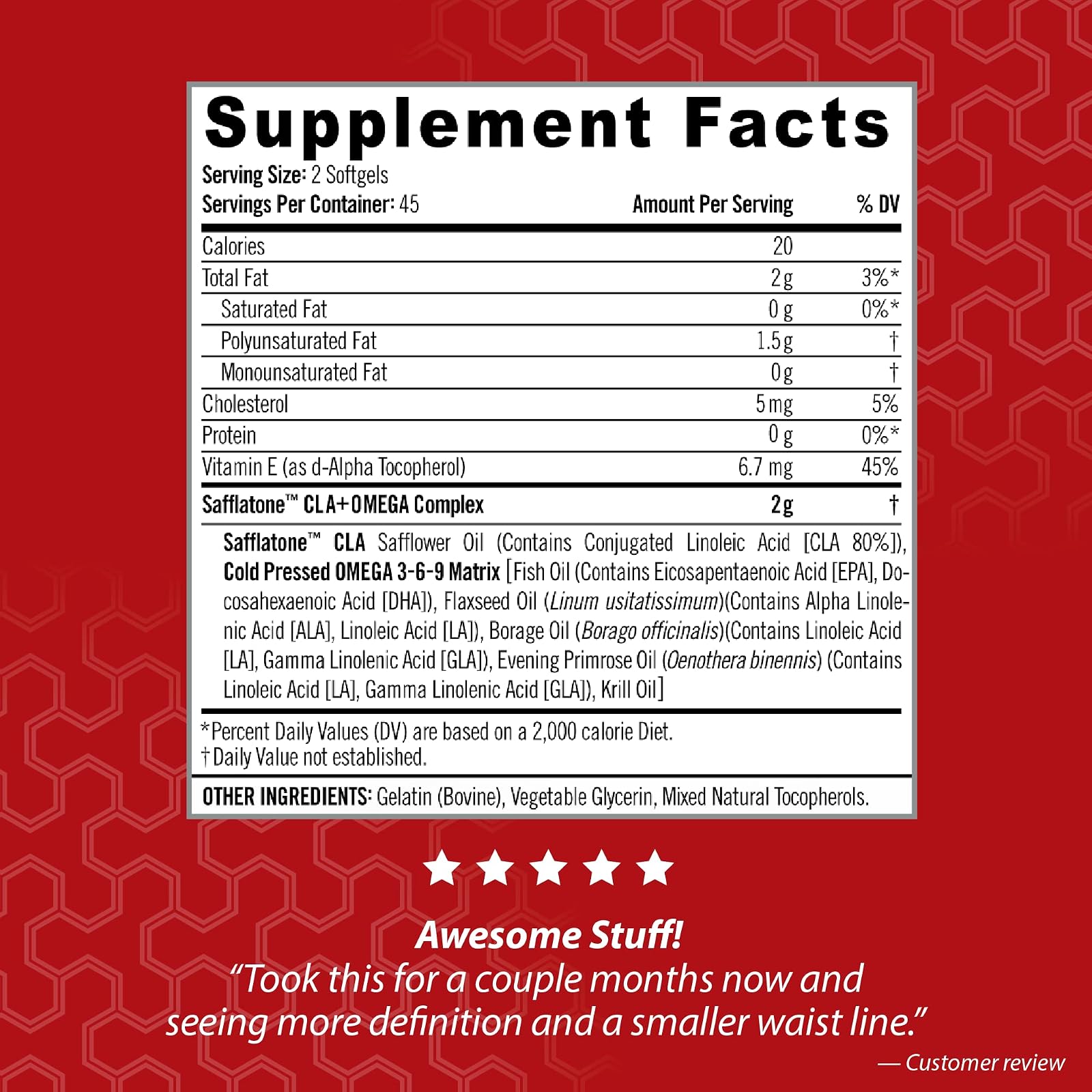 Omega 3-6-9 softgels for heart health