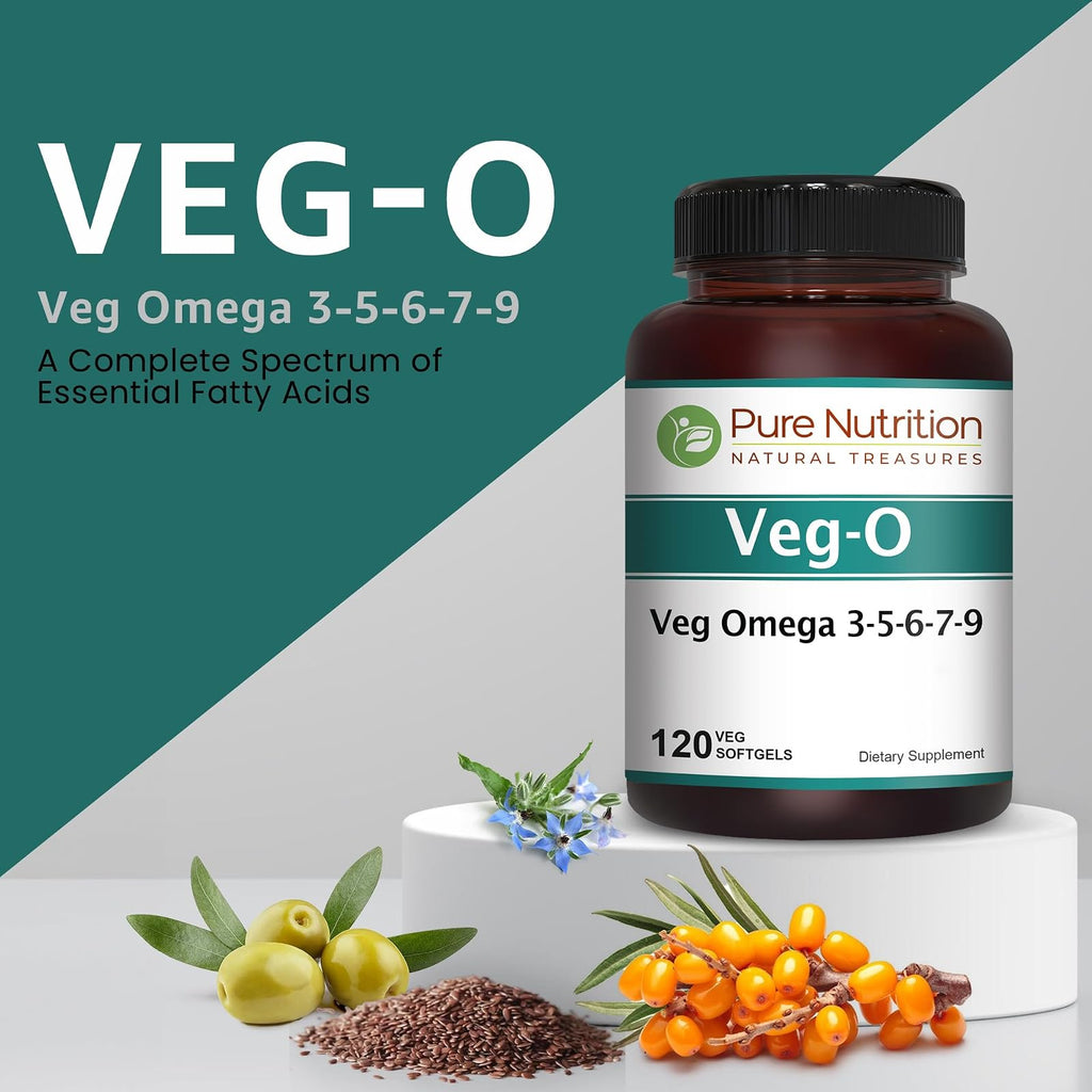 Omega 3-6-9 softgels for heart health