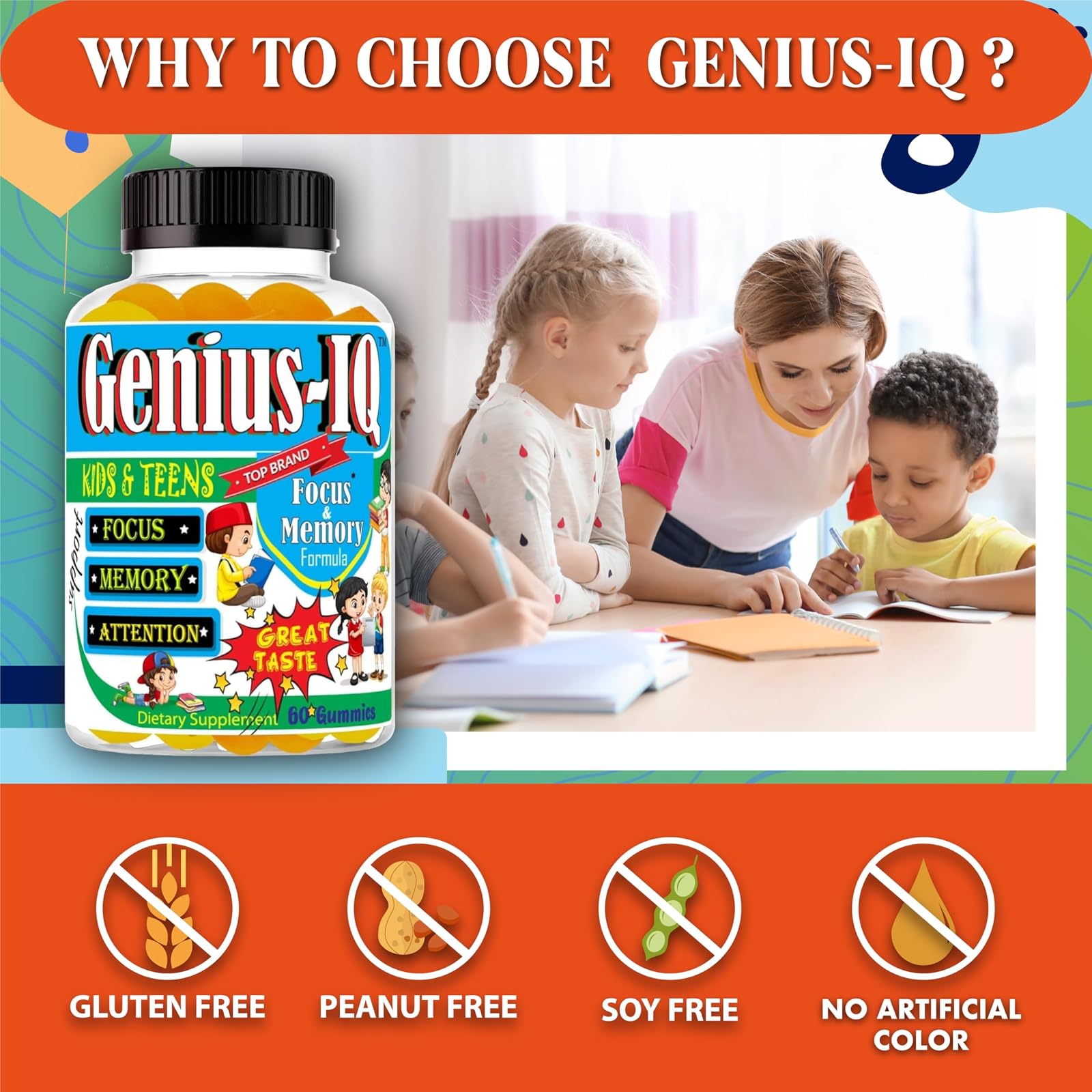 Omega 3-6-9 support for children