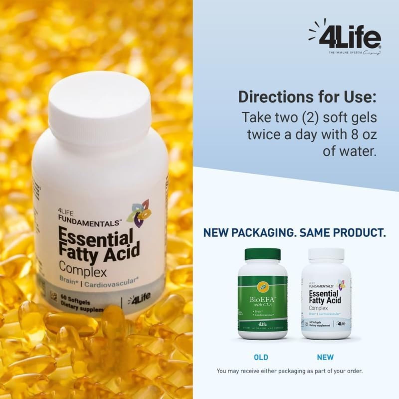 Omega 3-6 for overall wellness