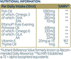 Omega 3 + 6 liquid for daily wellness