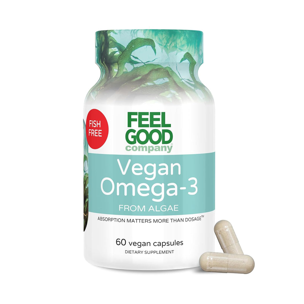 omega-3 algae capsules for health