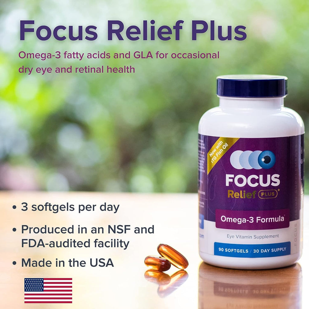 Omega-3 benefits for dry eyes