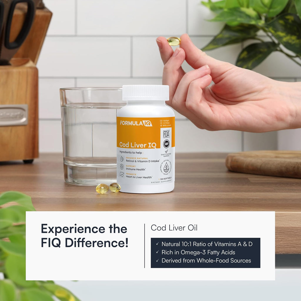Omega-3 benefits of cod liver oil