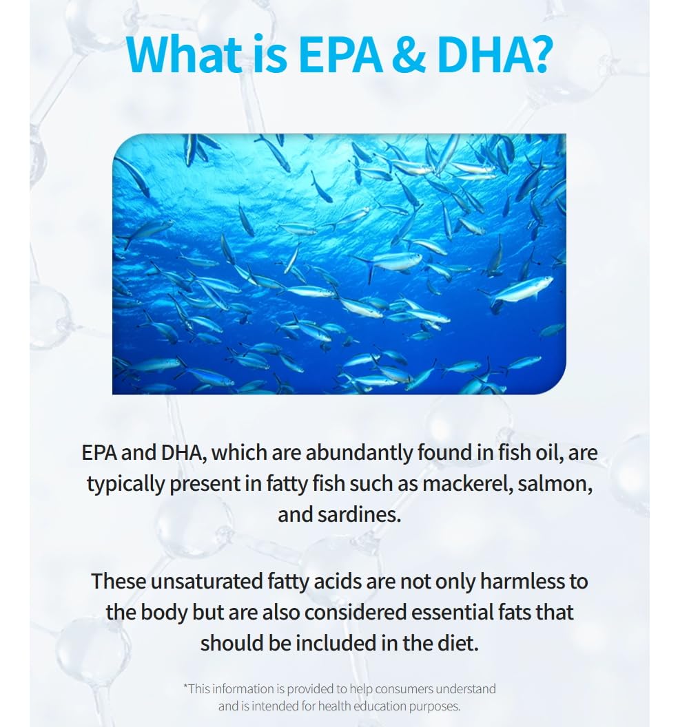 Omega-3 capsules for overall vitality