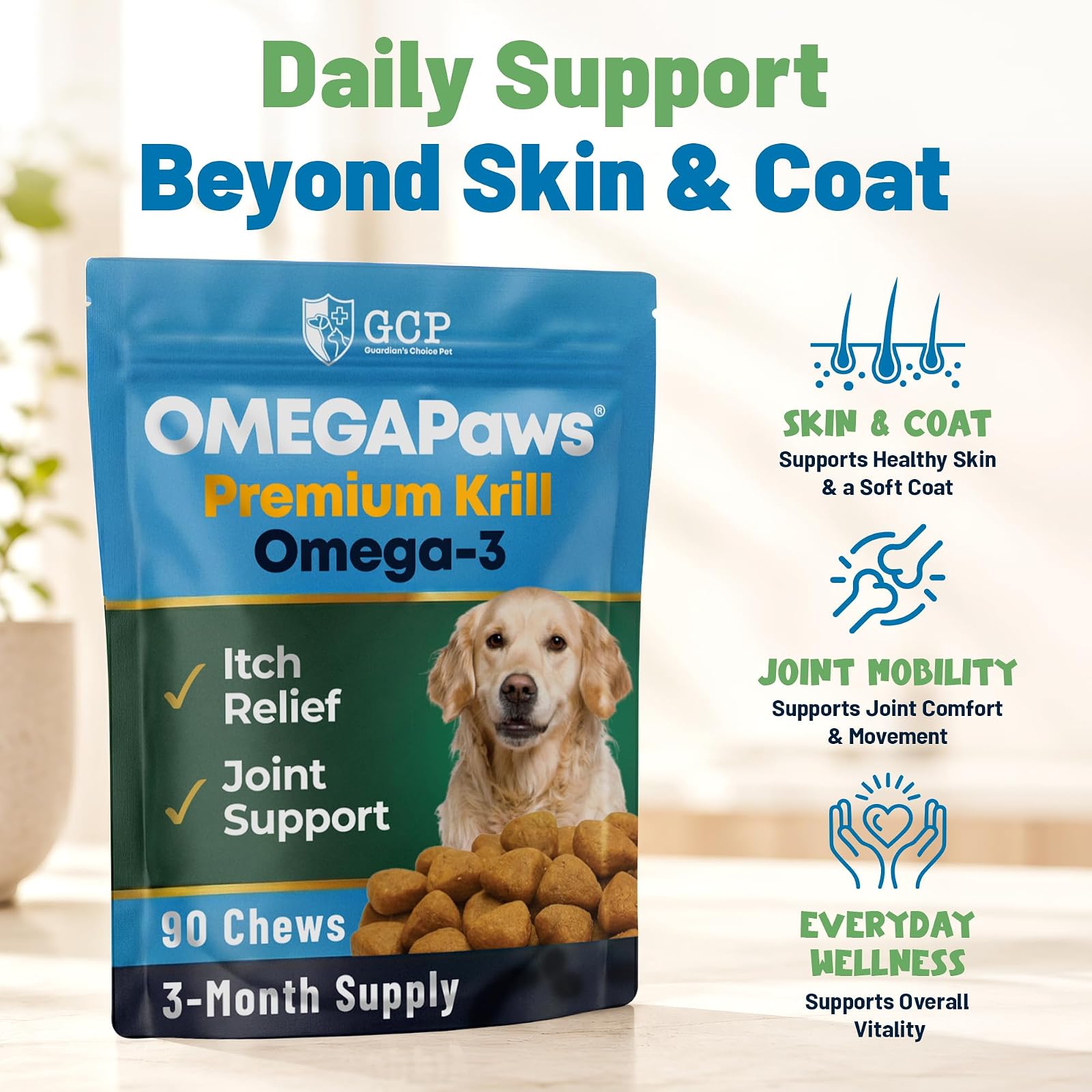 Omega 3 chews for healthy joints