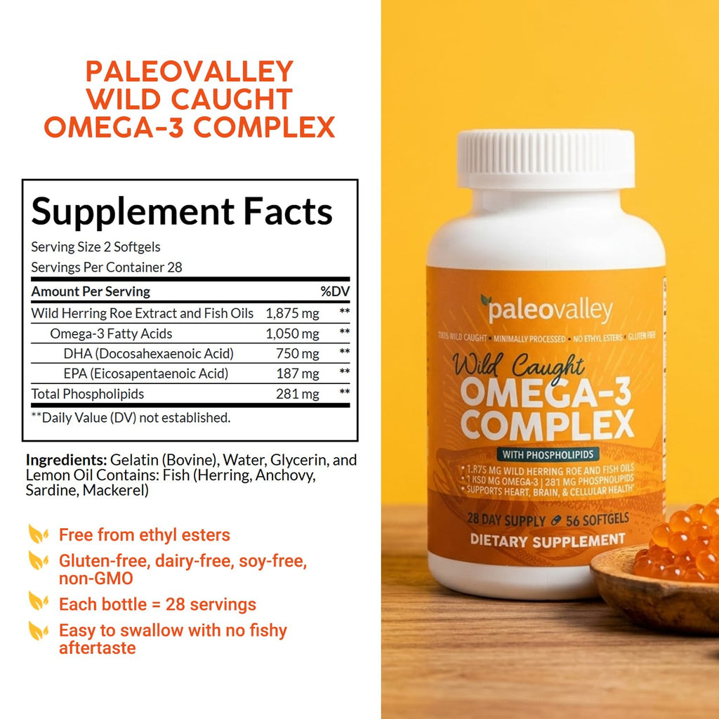 Omega-3 complex for heart health