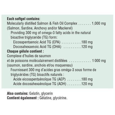 Omega-3 Complex softgels for heart health