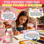 Omega 3 DHA EPA gummies for children