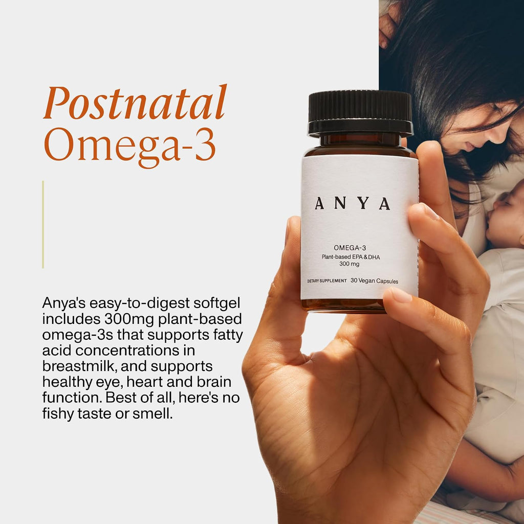 Omega-3 DHA EPA softgels for moms