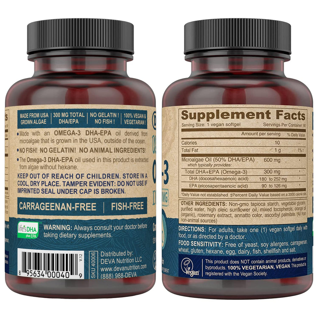omega 3 DHA EPA supplement