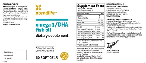 Omega-3 DHA fish oil supplement