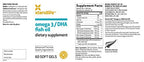 Omega-3 DHA fish oil supplement