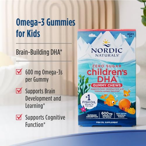 omega-3 DHA for children's health