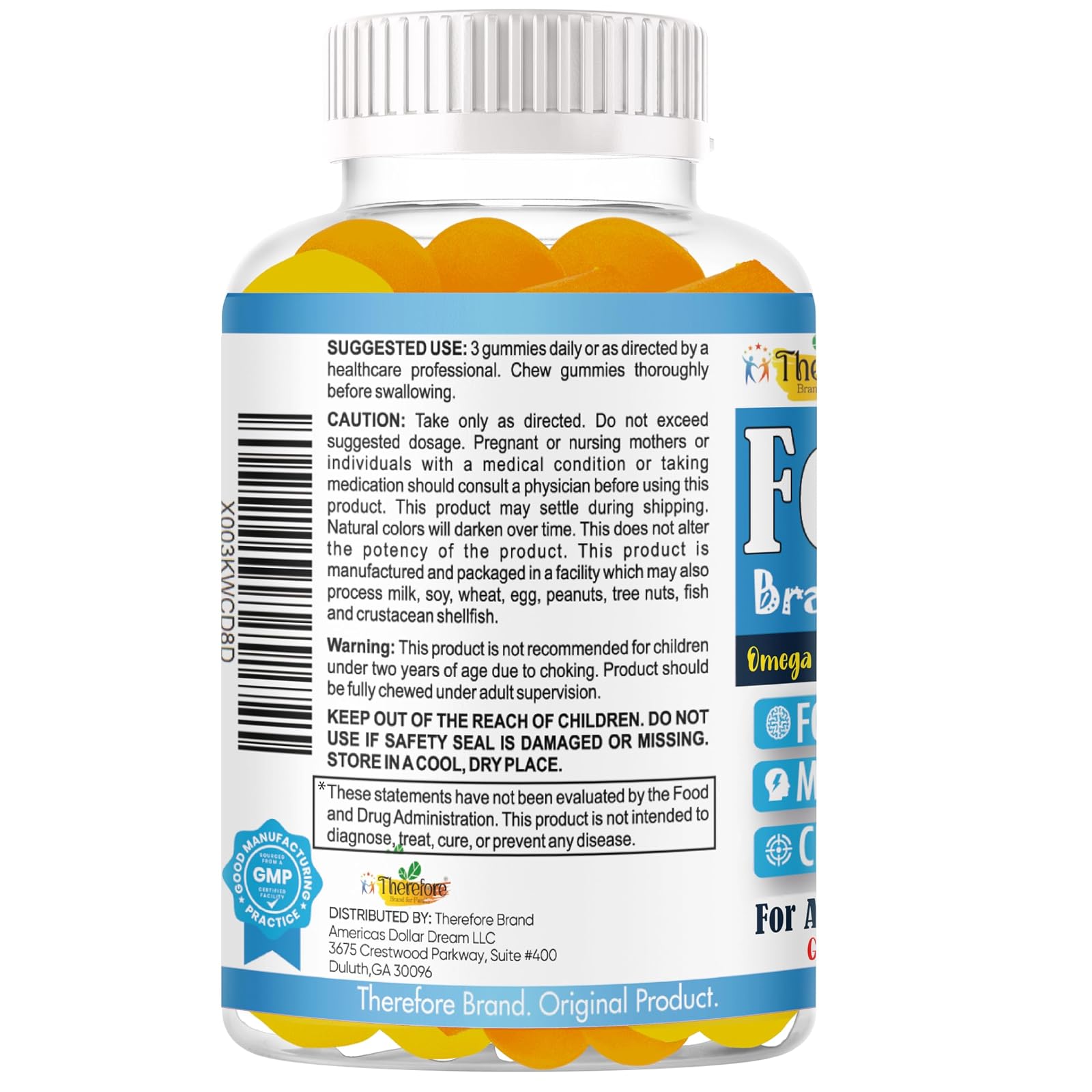 Omega 3 DHA for Healthy Minds