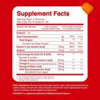 Omega 3 DHA kids gummies for brain support